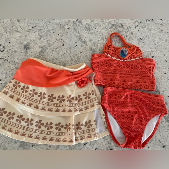 Disney | Swim | Disney Moana Swim Suit | Poshmark